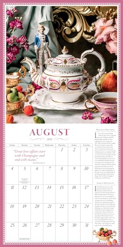 Collectible Teapot Wall Calendar 2024: A Tea Obsessive's Dream Come True