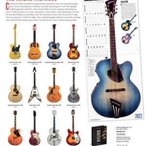 Guitars Wall Calendar 2023: A Year of Classic Images