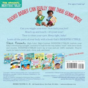 Indestructibles: Touch Your Nose (High Color High Contrast): Chew Proof Rip Proof Nontoxic 100% Washable (Book for Babies, Newborn Books, Safe to Chew) (Indestructibles)