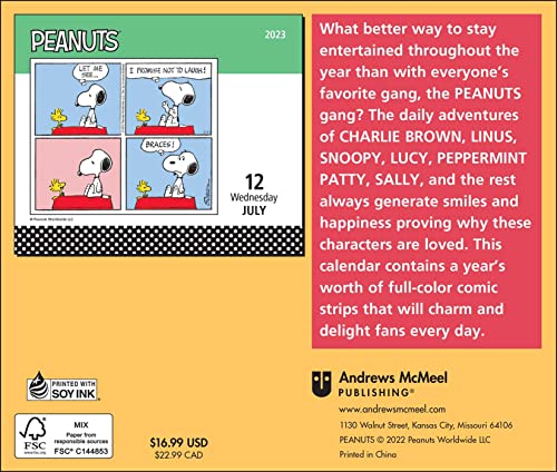 Peanuts 2023 Day-to-Day Calendar