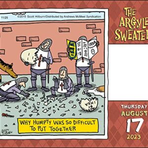 The Argyle Sweater 2023 Day-to-Day Calendar