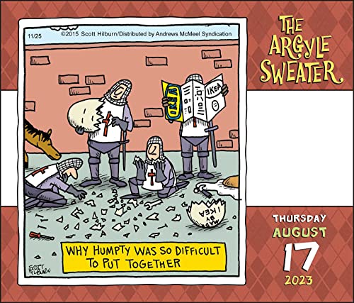 The Argyle Sweater 2023 Day-to-Day Calendar