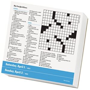 The New York Times Crossword Page-A-Day Calendar 2023