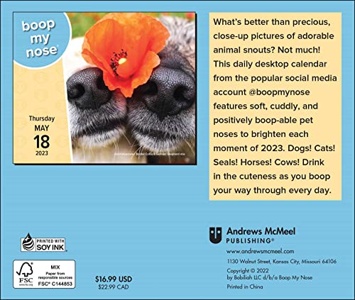 The Daily Boop 2023 Day-to-Day Calendar: By Boop My Nose