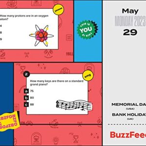 BuzzFeed 2023 Day-to-Day Calendar: Quizzes & Trivia