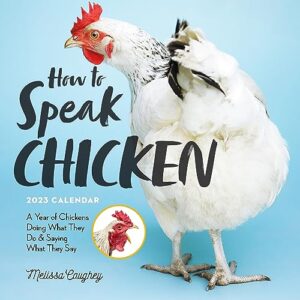 how to speak chicken wall calendar 2023: a year of chickens doing what they do & saying what they say