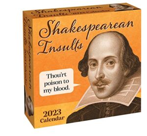 shakespearean insults 2023 day-to-day calendar