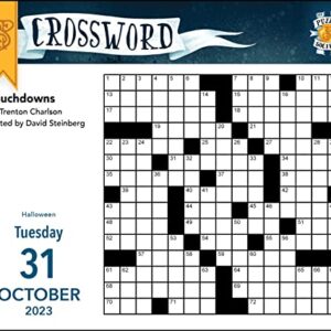 The Puzzle Society Crossword 2023 Day-to-Day Calendar: Puzzle Your Way Through Each Day