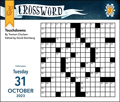 The Puzzle Society Crossword 2023 Day-to-Day Calendar: Puzzle Your Way Through Each Day