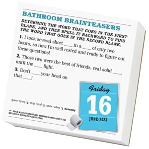 Uncle John’s Bathroom Reader Page-A-Day Calendar 2023: A Year of Humor, History, Facts & Fun