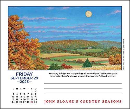 John Sloane's Country Seasons 2023 Day-to-Day Calendar