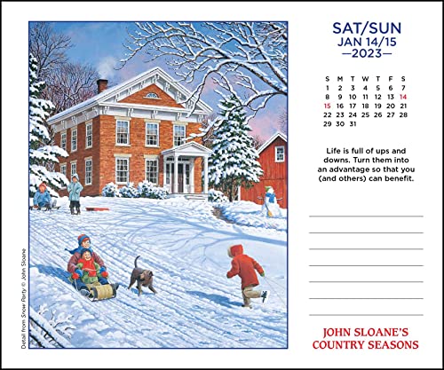 John Sloane's Country Seasons 2023 Day-to-Day Calendar