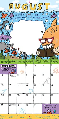 Kid's Awesome Activity Wall Calendar 2023: Includes 300+ Super Fun Stickers!