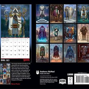 Dungeons & Dragons 2023 Deluxe Wall Calendar