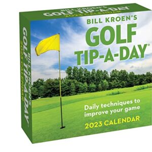 Bill Kroen's Golf Tip-A-Day 2023 Calendar, 640 Pages