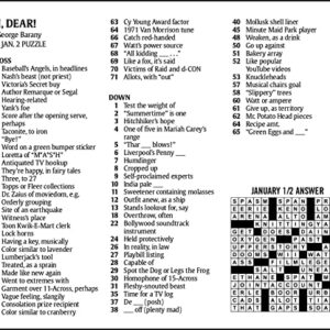 USA Today Crossword Puzzles 2023 Day-to-Day Calendar