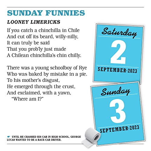 Uncle John’s Bathroom Reader Page-A-Day Calendar 2023: A Year of Humor, History, Facts & Fun