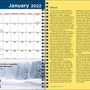 The Complete Runner's Day-by-Day Log 2022 Planner Calendar