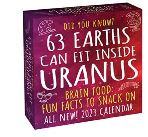 did you know? 2023 day-to-day calendar: brain food: fun facts to snack on