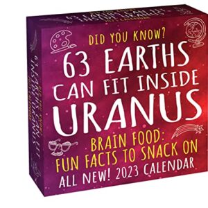 Did You Know? 2023 Day-to-Day Calendar: Brain Food: Fun Facts to Snack On