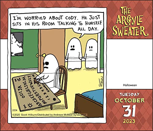 The Argyle Sweater 2023 Day-to-Day Calendar