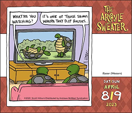 The Argyle Sweater 2023 Day-to-Day Calendar