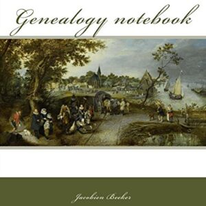 Genealogy notebook: 127 ancestor data sheets, name index, genealogical table for 7 generations, research log, to-do list, and plenty of room for notes.