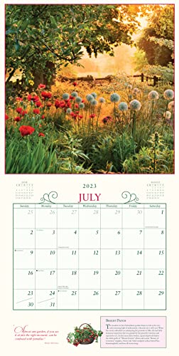 Secret Garden Wall Calendar 2023: A Meditative Calendar That Unites the Gardener’s Mind, Body, and Spirit