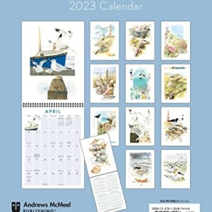 Marjolein Bastin 2023 Wall Calendar: Sea and Shore