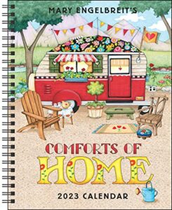 mary engelbreit's 12-month 2023 monthly/weekly planner calendar: comforts of home