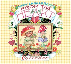 mary engelbreit's 2023 deluxe wall calendar