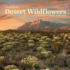 audubon desert wildflowers wall calendar 2023: a visual delight for nature lovers and gardeners alike