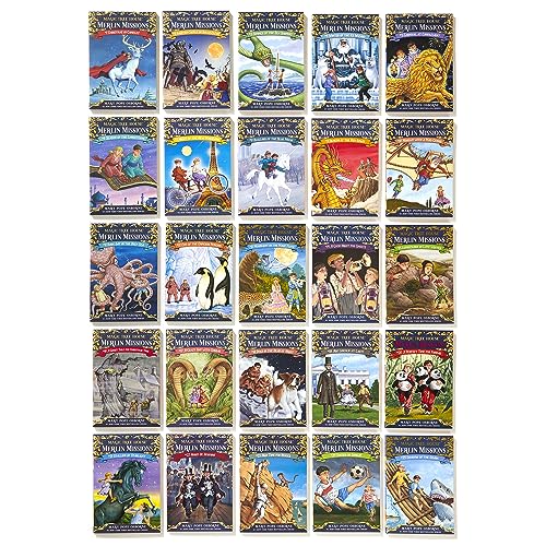 Magic Tree House Merlin Missions Books 1-25 Boxed Set