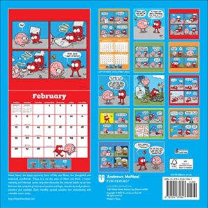 Heart and Brain 2023 Wall Calendar