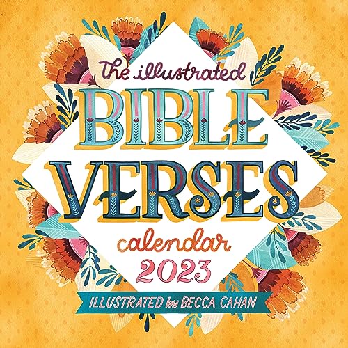 The Illustrated Bible Verses Wall Calendar 2023: Timeless Wise Words of the Bible