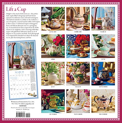 Collectible Teapot Wall Calendar 2023: A Tea Obsessive's Dream Come True