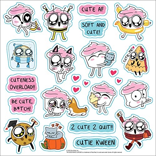 The Good Advice Cupcake 2023 Wall Calendar: Be Cute Year-Round, B*tches!