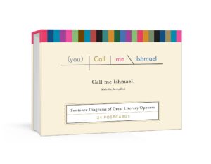 call me ishmael postcards: sentence diagrams of great literary quotes (pop chart lab)