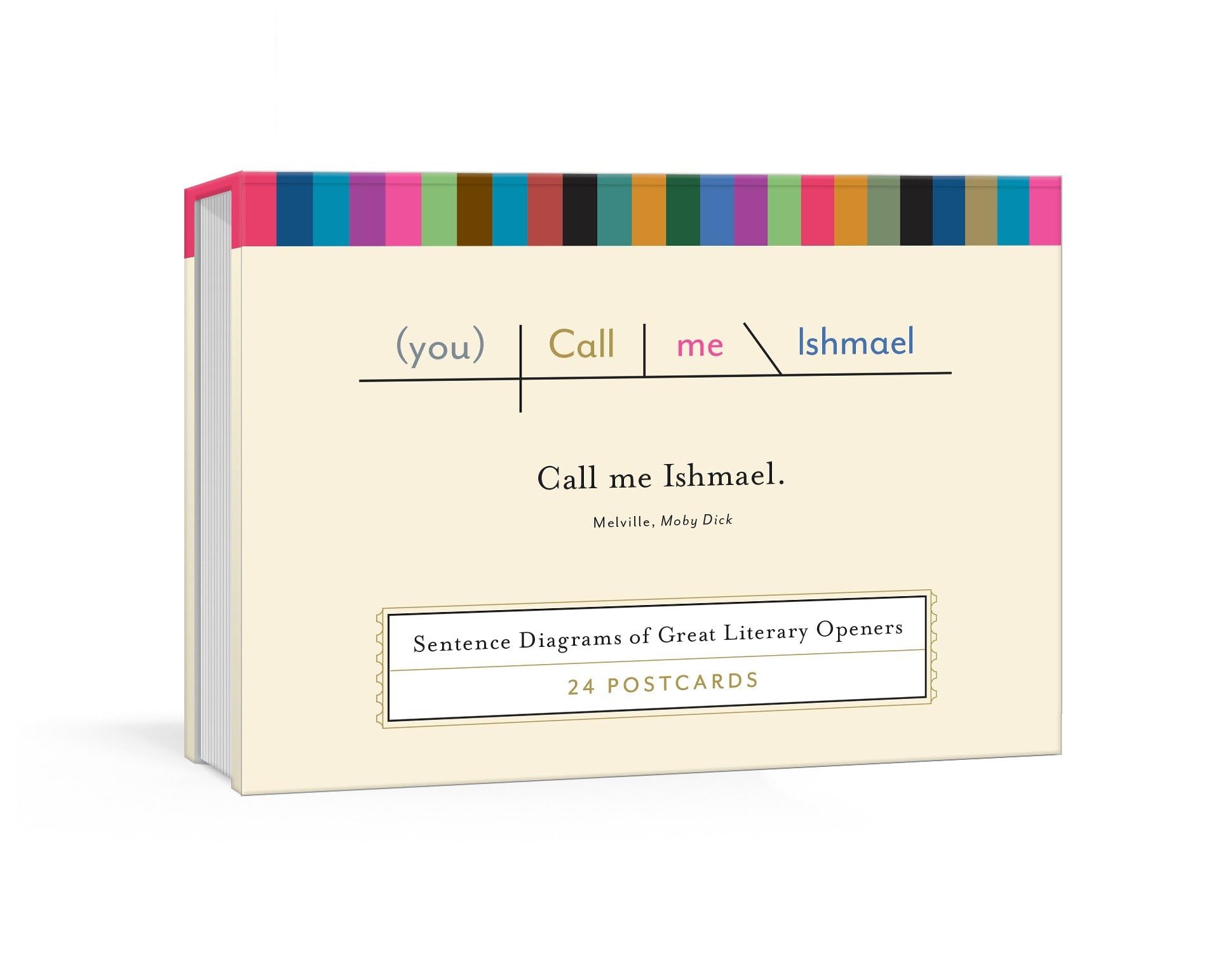 Call Me Ishmael Postcards: Sentence Diagrams of Great Literary Quotes (Pop Chart Lab)