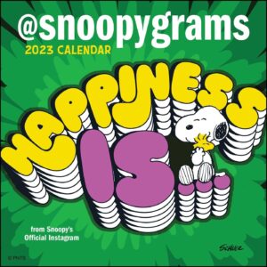 peanuts 2023 mini wall calendar