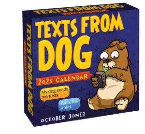 texts from dog 2023 day-to-day calendar