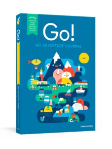 go! (blue): a kids' interactive travel diary and journal (wee society)