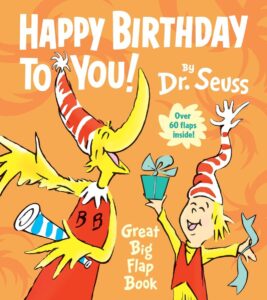 happy birthday to you! great big flap book