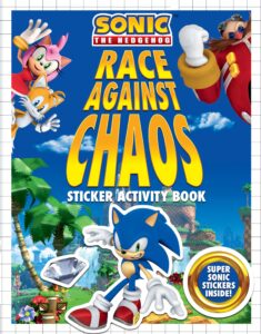 race against chaos sticker activity book (sonic the hedgehog)