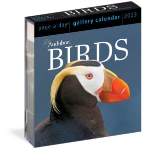 audubon birds page-a-day gallery calendar 2023: hundreds of birds, expertly captured by top nature photographers