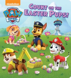 count on the easter pups! (paw patrol)