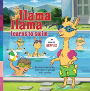 llama llama learns to swim