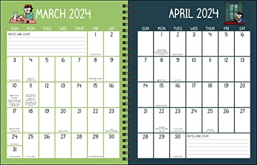 Sarah's Scribbles 16-Month 2023-2024 Weekly/Monthly Planner Calendar: Get It Together!