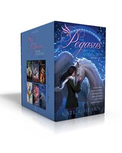 the pegasus mythic collection books 1-6 (boxed set): the flame of olympus; olympus at war; the new olympians; origins of olympus; rise of the titans; the end of olympus