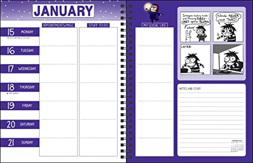 Sarah's Scribbles 16-Month 2023-2024 Weekly/Monthly Planner Calendar: Get It Together!